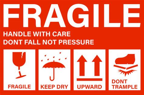 Fragile Shipping Labels