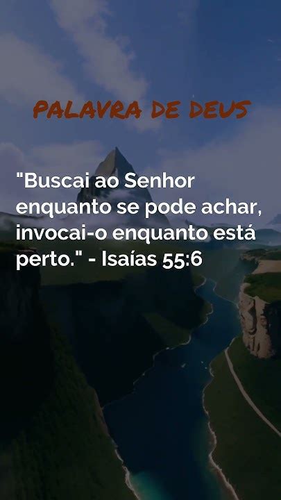 📜 Citação Da Bíblia Isaías 556 Jesus Short Shorts Youtube