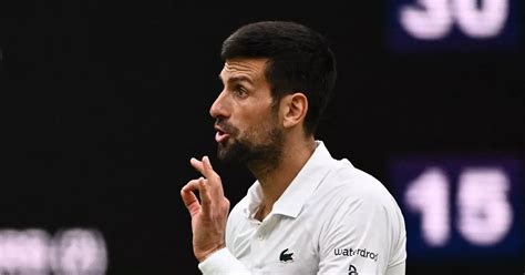 Novak Djokovic Rows With Umpire After Losing Point For Grunting As