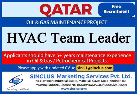 Free Recruitment For Qatar Gulf Job Paper