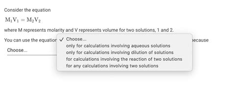Solved Consider The Equation Because MjV M V Where M Chegg Com