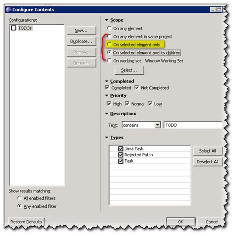 Ide Eclipse Tasks From Specific Files Stack Overflow