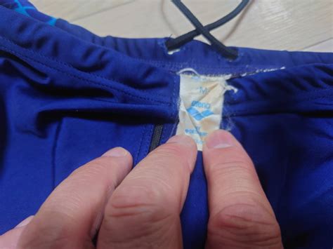 Used 競パン Arena アリーナ 青色 Mサイズ Speedo Tyr Asics Egde Gx3 Propagandamサイズ