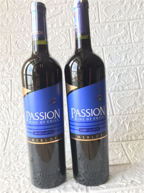 Rượu Vang Passion Merlot Long Thành