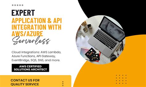Do Application And Api Integration With Aws Azure Node Python Lambda