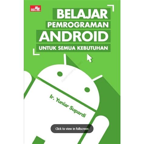 Jual Belajar Pemrograman Android Untuk Semua Kebutuhan Shopee Indonesia