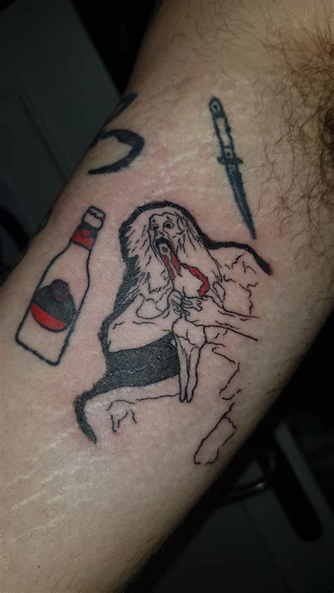 Saturn Devouring His Son Tattoo