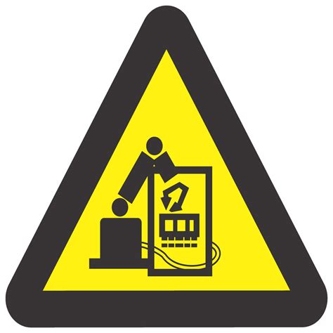 Beware Of Robot Sabs Safety Sign Ww34 Safety Sign Online