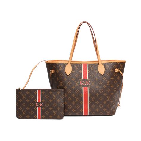 Louis Vuitton 路易威登 小包包 老花 Mm Neverfull M40156 女用 日本直送 二手 蝦皮購物
