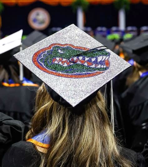 Gator Grad Cap In 2025 Rhinestone Graduation Rhinestone Graduation