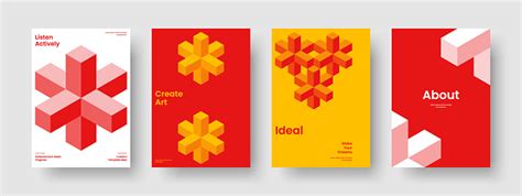 Desain Presentasi Bisnis Terisolasi Template Flyer Abstrak Tata Letak