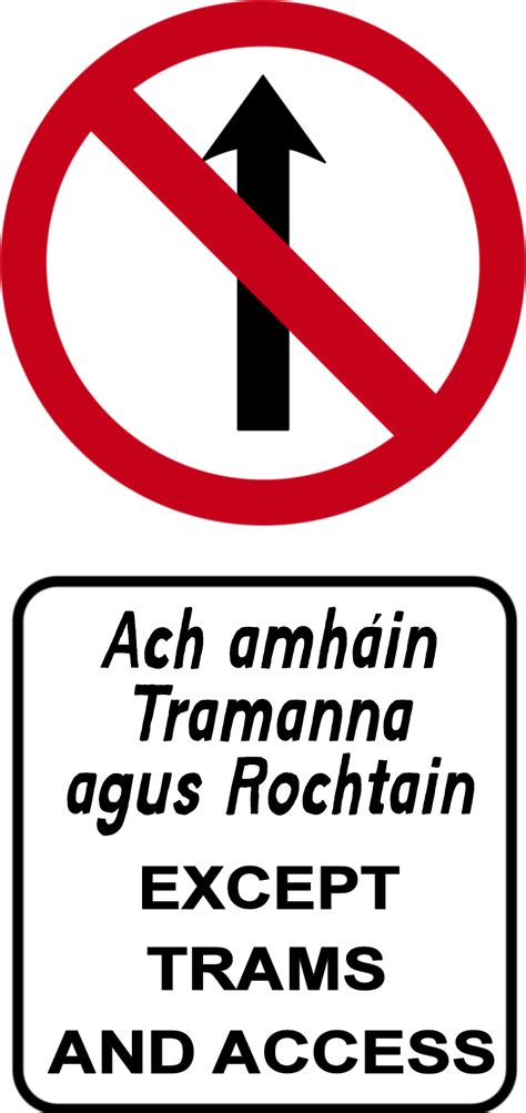 Regulatory Traffic Signs Ireland