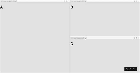 Golden Layout React Intersection Observer Codesandbox