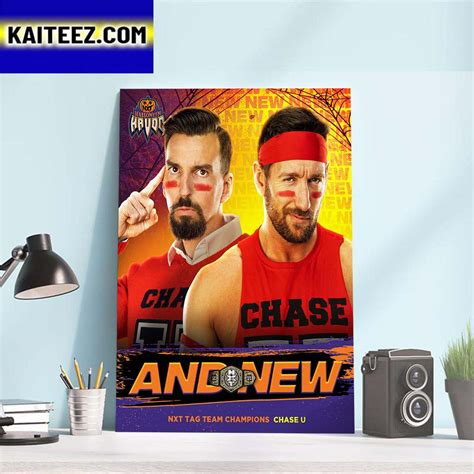 Andre Chase And Duke Hudson Are The New WWE NXT Tag Team Champions Art