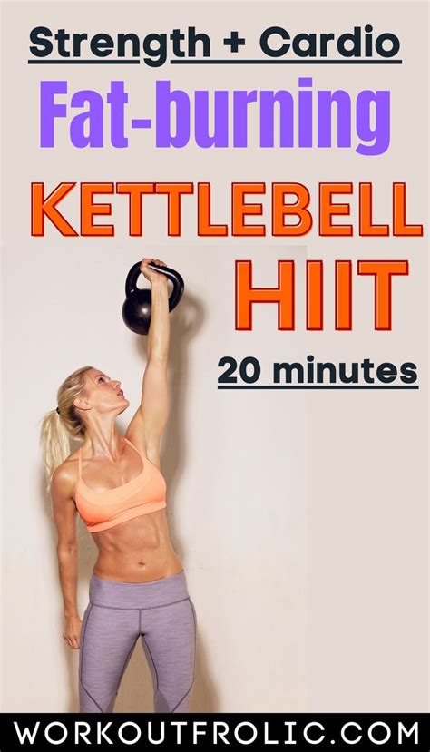 Effective 20 Min Hiit Kettlebell Workout To Test Your Limit