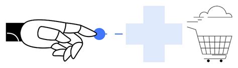 상업과 기술의 디지털 편의성은 손 의료 십자가 장바구니로 상징됩니다 개념에 대한 스톡 벡터 아트 및 기타 이미지 개념