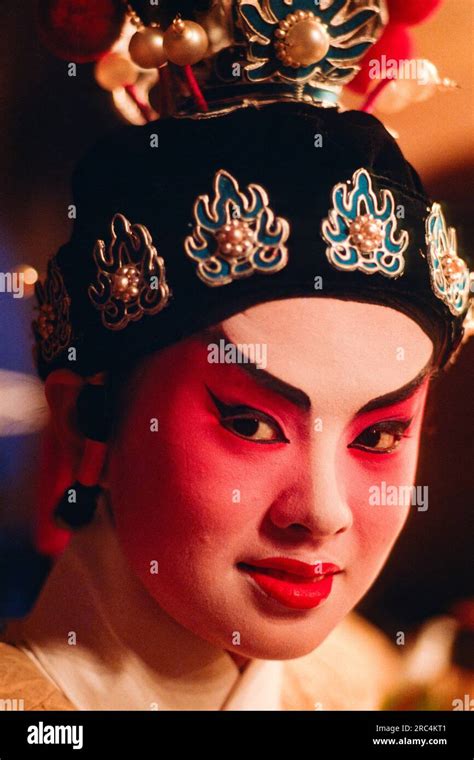 Cantonese Opera Performer In Hong Kong Hong Kong Hong Kong Special Administrative Region Of