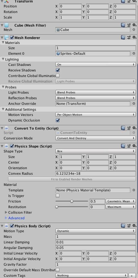 Adding Physicsvelocity Components At Runtime Produces Nans Unity