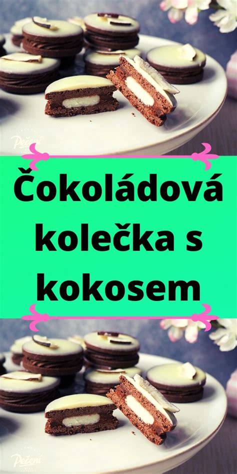 Čokoládová kolečka s kokosem | Sweet bakery, Amazing cakes, Baking recipes