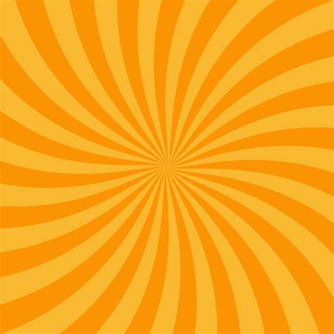 Premium Vector Sunburst Background Orange With Yellow Sun Rays Vector