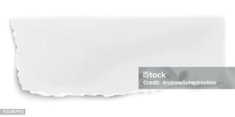 흰색 배경에 고립 된 부드러운 그림자 벡터 직사각형 종이 눈물 0명에 대한 스톡 벡터 아트 및 기타 이미지 0명 그림자 나쁜 상태 Istock