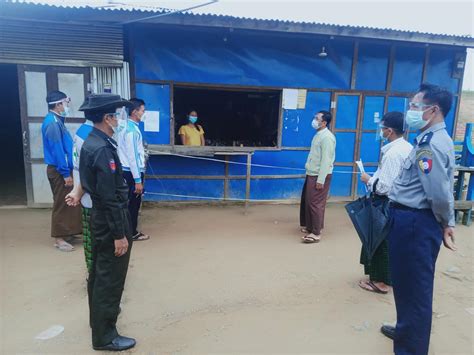 လေရှီးမြို့ပေါ်ရှိ ဌာနဆိုင်ရာရုံး အဆောက်အဦးများနှင့် စျေးဆိုင်များအား ကိုဗစ် ၁၉ စည်းကမ်းနှင့်အညီ