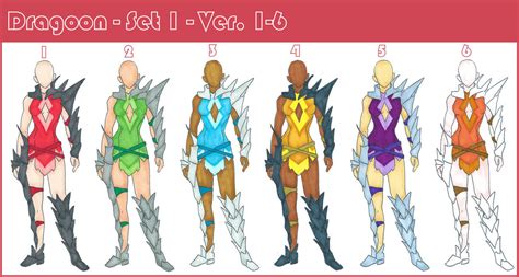 Dragoon Set 1 1 6 By Lumacruz On Deviantart