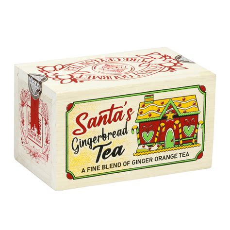 Santas Gingerbread Tea Tea And Caramel Shop