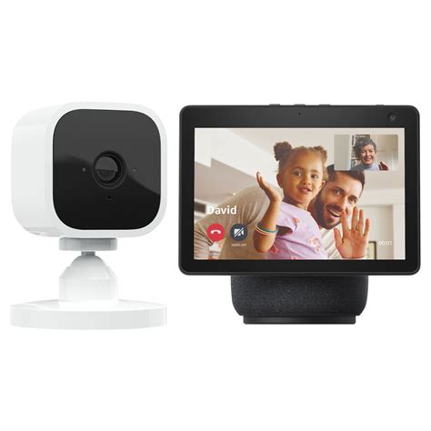 Shop Amazon Mini Camera Amazon Echo Show 10 Black Bundle At