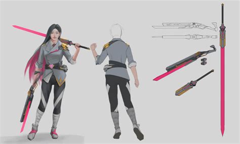Do Character Design And Concept Art By Aimyuki Fiverr