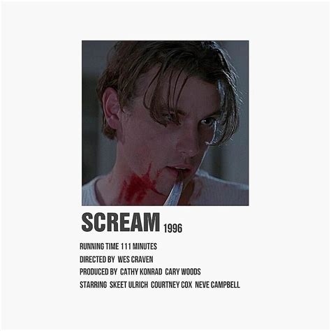 Scream Movie Poster Billy Loomis HD Phone Wallpaper Pxfuel