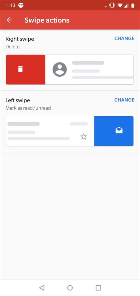 Gmail Update Lets You Customize Swipe Actions Android Authority
