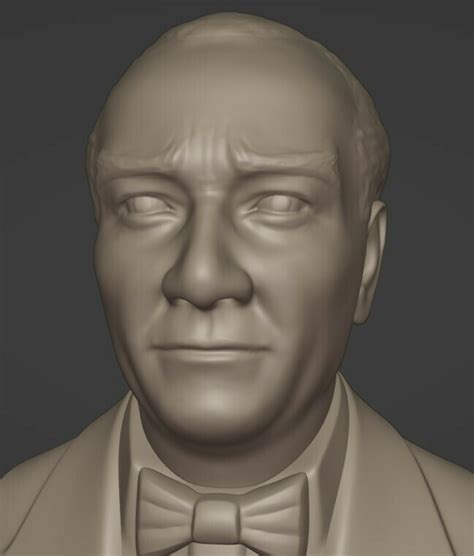 Stl File Mustafa Kemal Atatürk 3d Stl Model・3d Print Model To Download