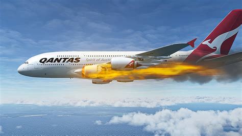 Terrifying Airbus A380 Engine Explodes After Takeoff 45 Off