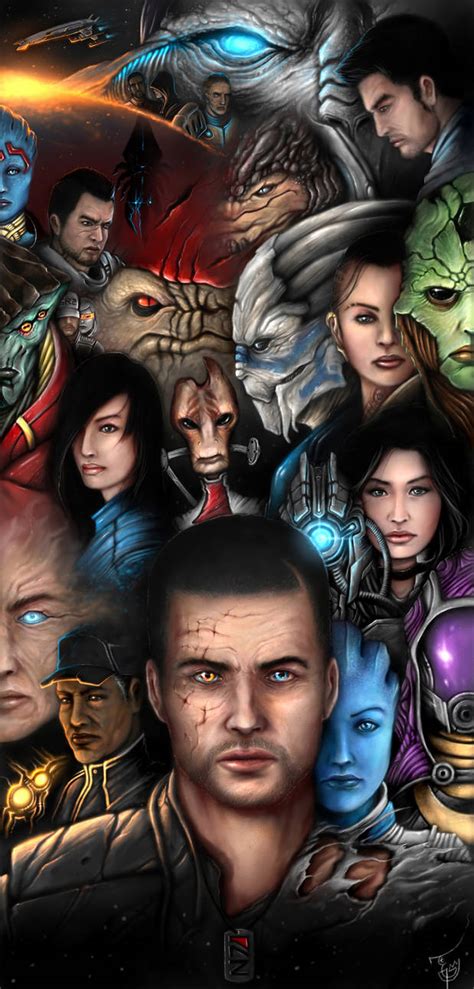 Mass Effect Fighting Indoctrination By Thegameworld On Deviantart