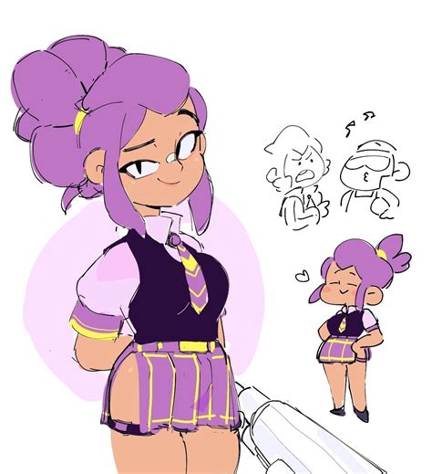 Brawl Stars Shelly Art Arte Horror