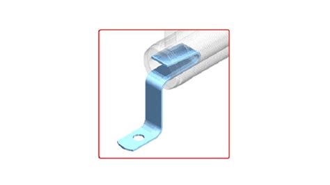 Ohmite 6104 6 1 2e Resistor Mounting Bracket For Use With 210 Series