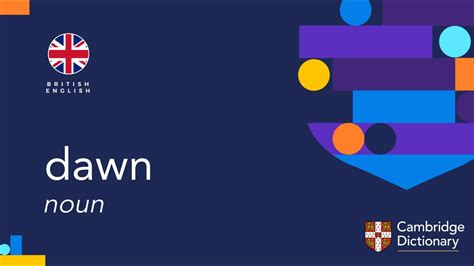 How To Pronounce Dawn British English And American English