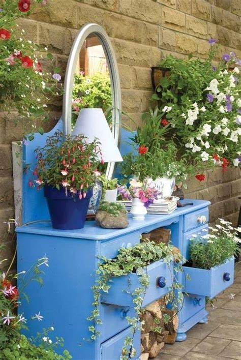 Turn Dresser Into Outdoor Plant Shelf Pictures Photos And Images For