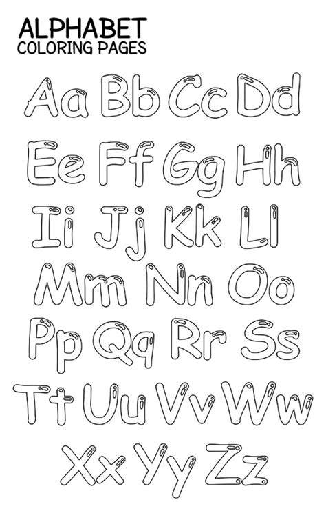 Coloriage Alphabet à Imprimer Et Dessin