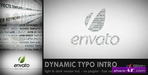 Videohive Just A Typo Typography Intro Free After Effects Templates