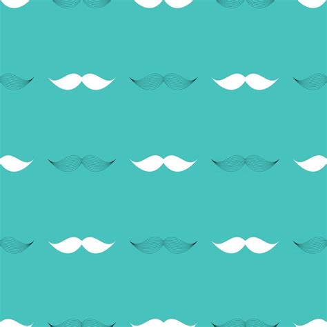 bigote de patrones sin fisuras fondo del día del padre 2444149 Vector