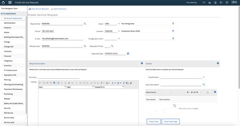 Self Service Service Requests Maximo Secrets