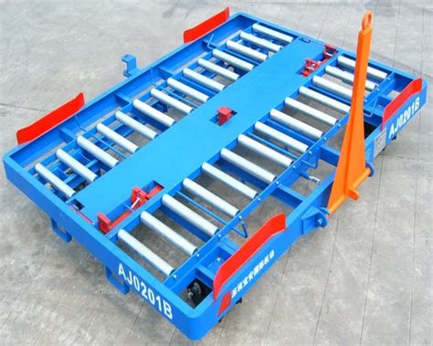 Aviation Pallet Container Dolly Trailer Aircraft Towing Trolley Airport