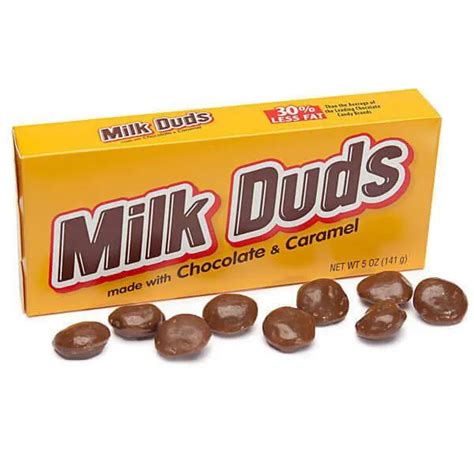 Milk Duds Candy 5 Ounce Packs 12 Piece Box Candy Warehouse