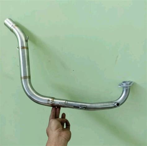 Header Leheran Pipa Leher Knalpot Racing Pcx 160 Vario 160 Inlet 38 Mm