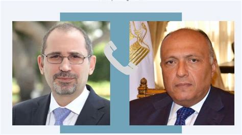 شكري يجري اتصالا بالصفدي للتشاور وتنسيق جهود وقف التصعيد بين