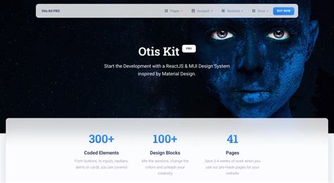 Otis Kit Pro Material Kit For React Mui Store