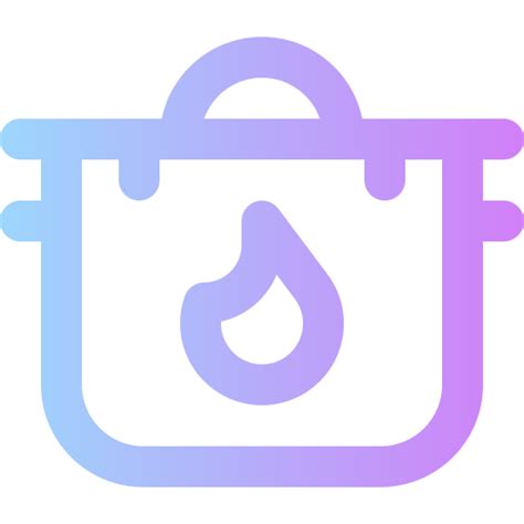 Cooking Pot Super Basic Rounded Gradient Icon