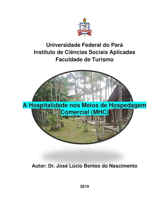 Pdf A Hospitalidade Nos Meios De Hospedagem Comercial Mhc